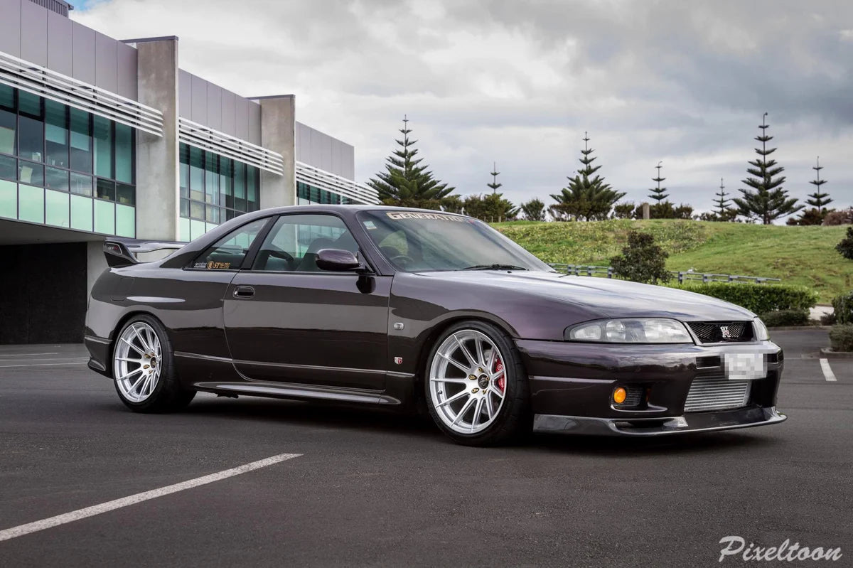 Jun Style Carbon Front Lip For Nissan Skyline R33 GTR — Thrash Garage NZ