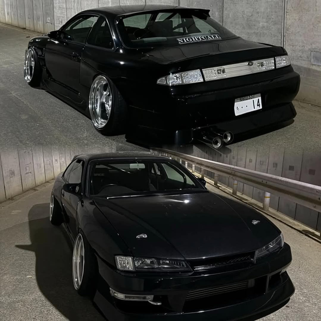 Nissan Silvia S14 Crystal Clear Lens LED Tail Lights — Thrash Garage NZ