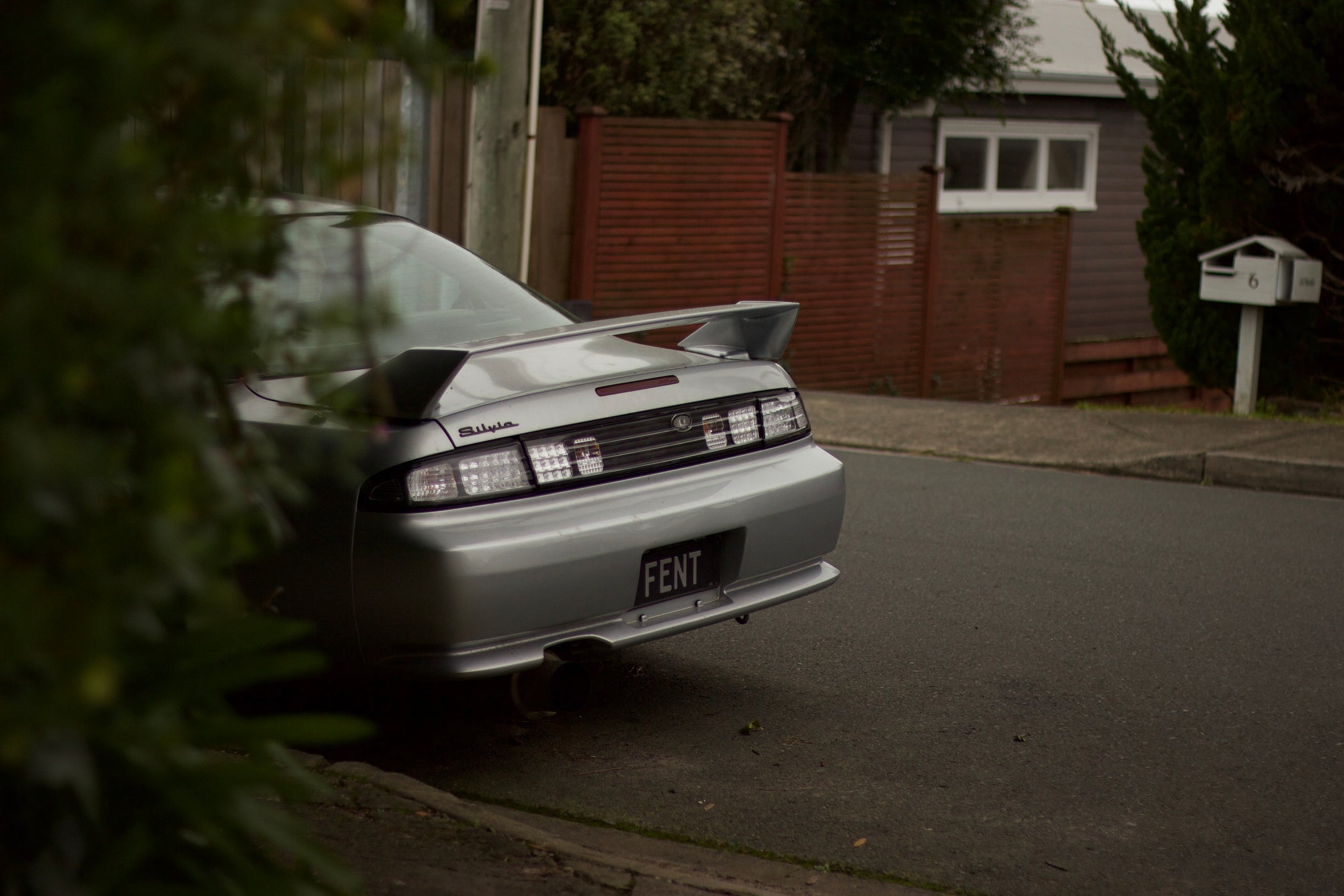 Nissan Silvia S14 Black & Clear Lens LED Tail Lights — Thrash Garage NZ