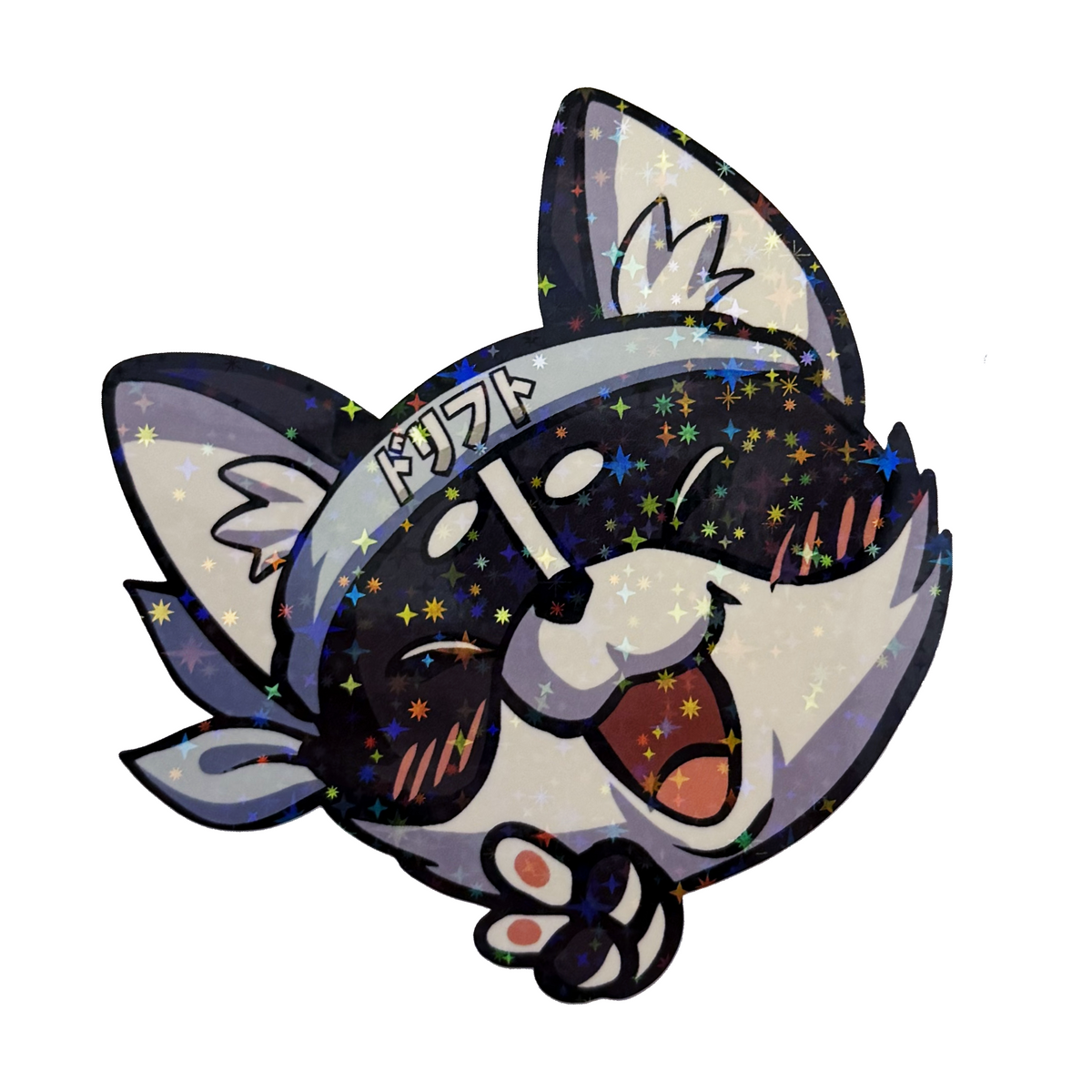 Dori Buddies Sparkle Pup Decal — Thrash Garage NZ