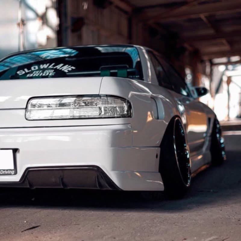 Nissan Silvia S13 Clear LED Tail Lights — Thrash Garage NZ