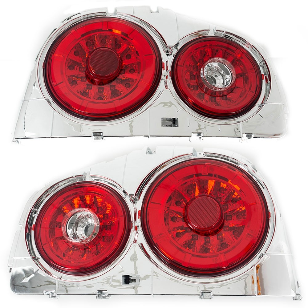 Nissan Skyline R34 Coupe LED Tail Lights — Thrash Garage NZ