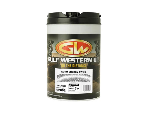 Gulf Western Euro Energy 5W30 Engine Oil - 20L — Thrash Garage NZ