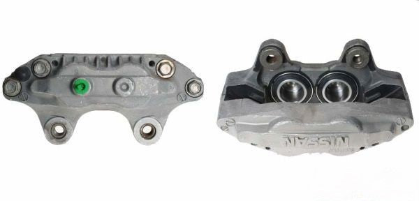 4 Piston Front Brake Calipers (PAIR) - Nissan 300ZX Z32 / Nissan Skyli ...