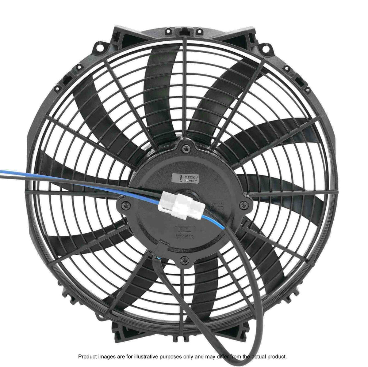 FAN 10" 12V 130 WATT MARADYNE SKEW BLADE REVERSIBLE - 950CFM — Thrash ...