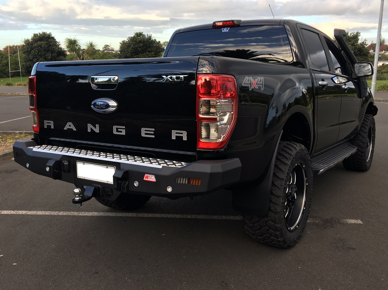MCC Rocker 022-01 Rear Bar - Ford Ranger Next Gen 2022+ — Thrash Garage NZ