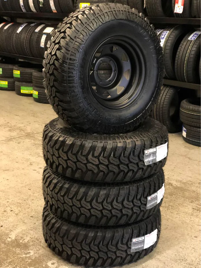 4x4 Wheel & Tyre Package - (33" Tyre & 15x10" Steel) — Thrash Garage NZ